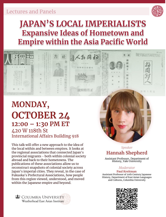 Japan's Local Imperialists: Expansive Ideas of Hometown and Empire ...